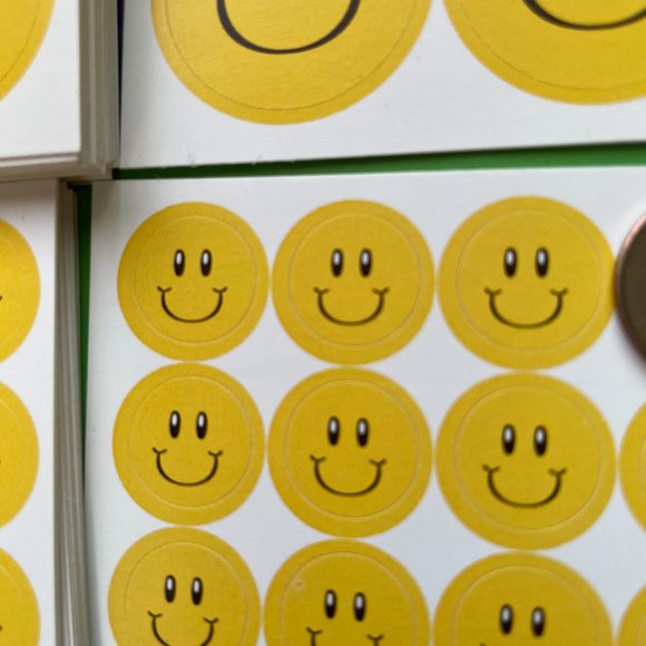 GKnitDesign23 | Office | Happy Face Stickers Smiley Face Sticker Pack ...